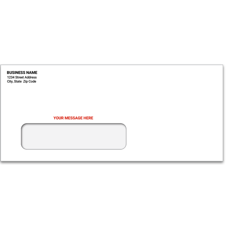 #10 Window Envelopes | MoreWithPrint | Achieving More With Print