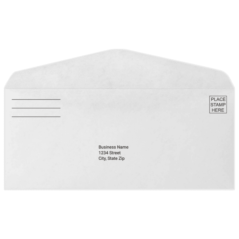 Customizable #9 Remittance Envelopes | MoreWithPrint