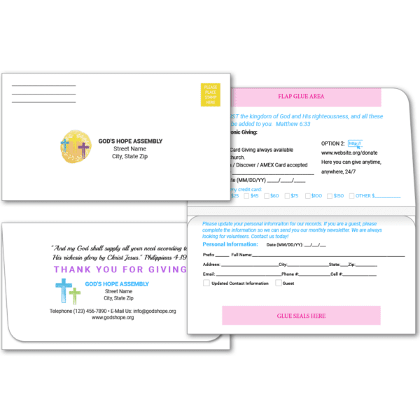 #6 3/4 Remittance Envelopes: Design Your Own | MoreWithPrint