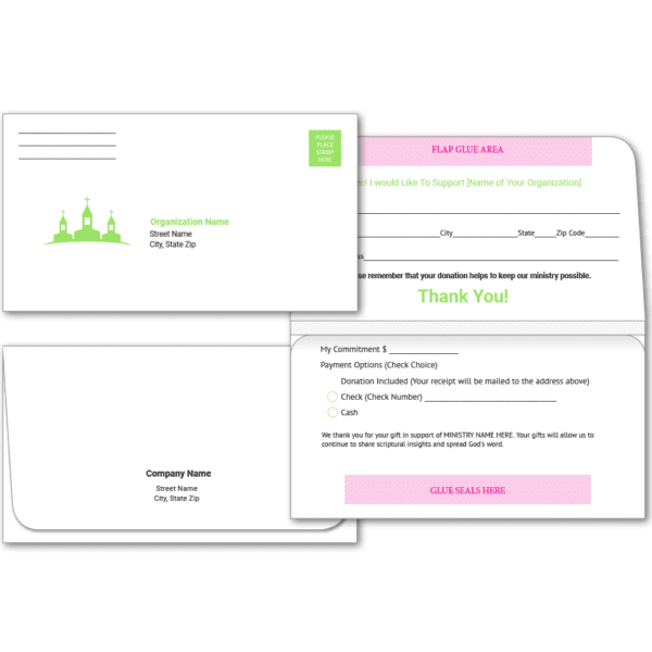 #6 3/4 Remittance Envelopes: Design Your Own | MoreWithPrint