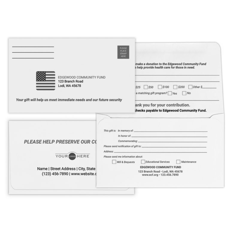 Custom #6 3/4 Remittance Envelopes | MoreWithPrint