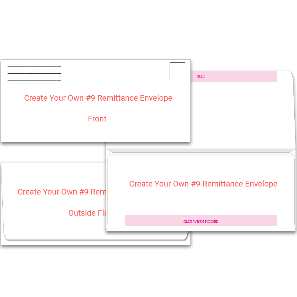 Custom Remittance Envelopes #6 3/4: Design Your Own | MoreWithPrint