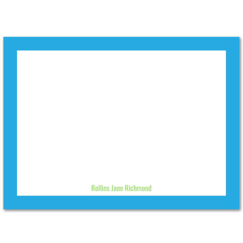 Baby Blue Border Line