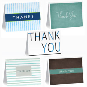 Thank You Greeting Card Set | MoreWithPrint