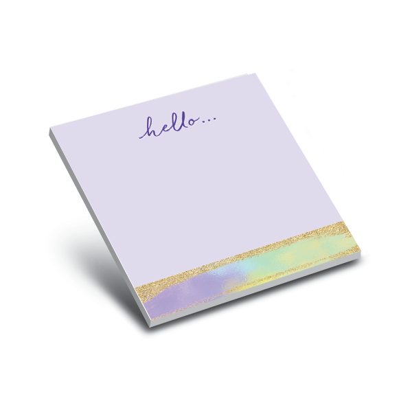 Extra Large Die-Cut Sticky Notepads | MoreWithPrint