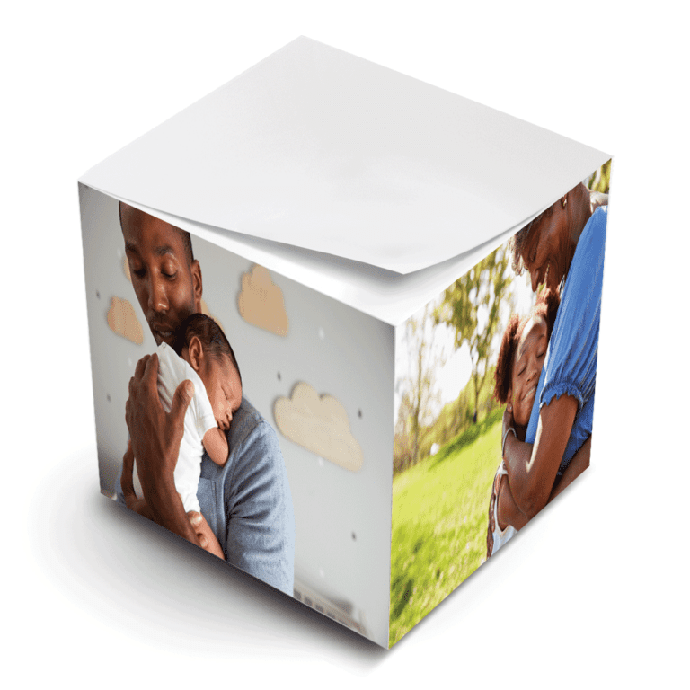 Customizable Sticky Note Cubes | MoreWithPrint